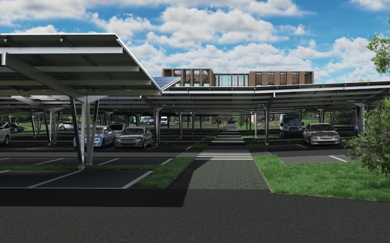 OCS secures £2.4m solar carport project with Scottish Water ...